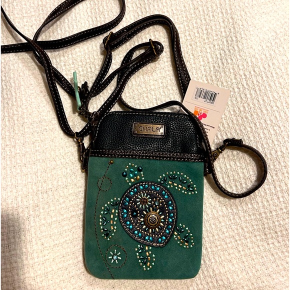 Chala | Bags | Nwt Chala Cell Phone Purse Crossbody Convertible Dazzled ...